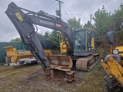 Volvo ECR145E Hydraulic Excavator - Fitz Plant